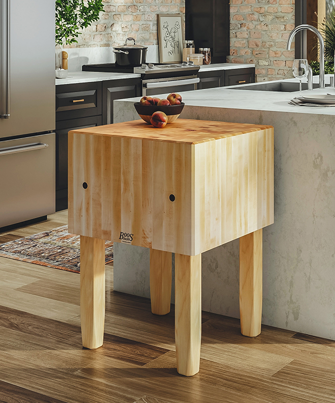 Butcher Block Tables - Kitchen Tables, Work Tops, and More