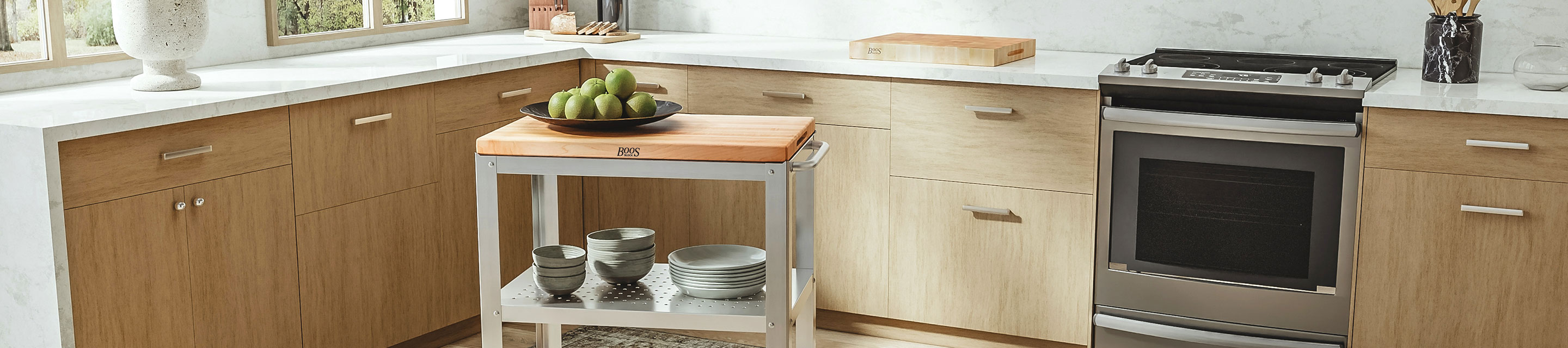 John Boos Kitchen Islands, Butcher Block Tables & Carts